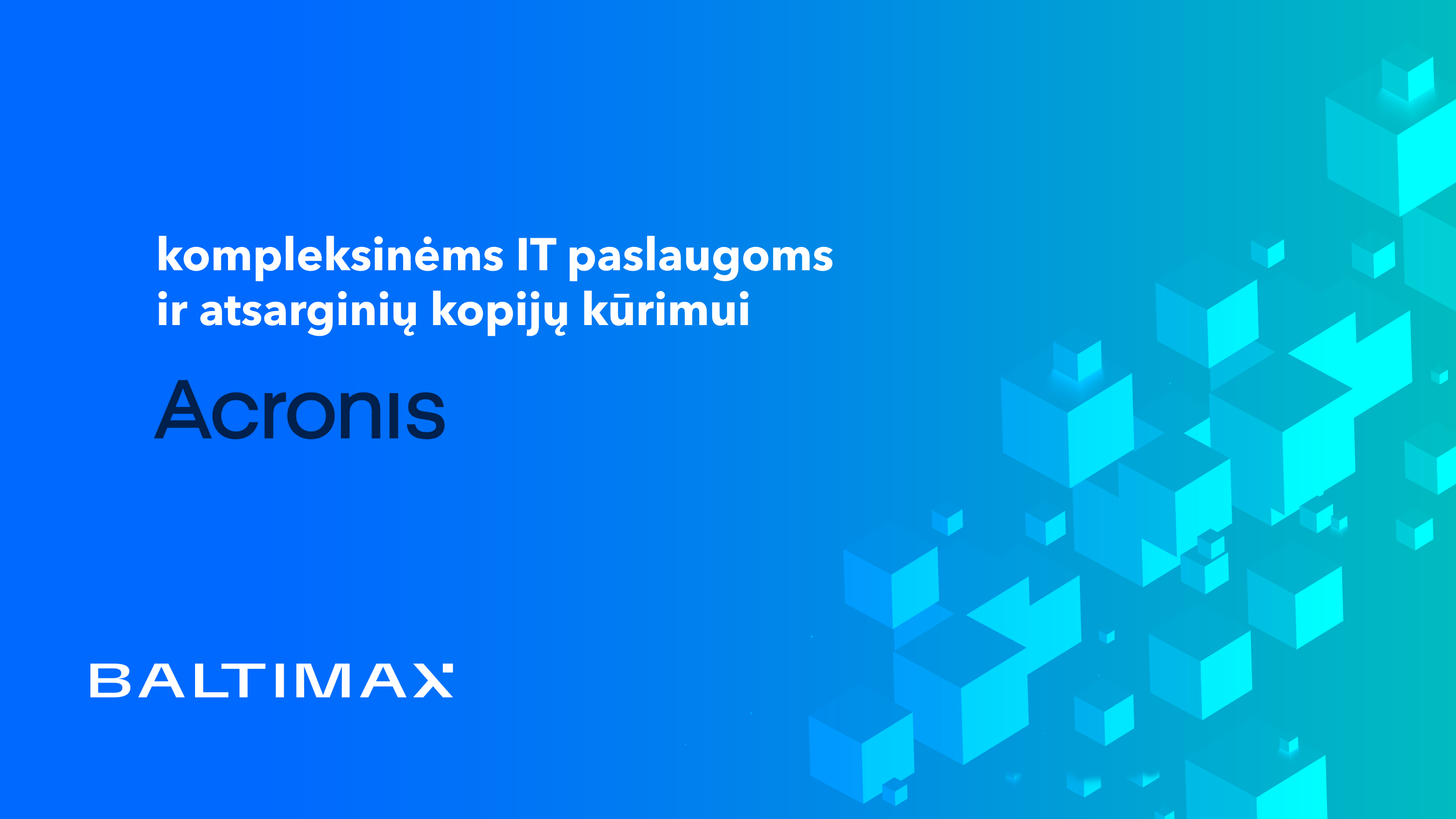 Acronis | NOD Baltic